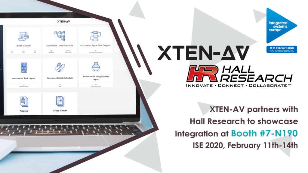 Hall Research becomes XTEN-AV’s latest Sponsored Manufacturer - XTEN-AV