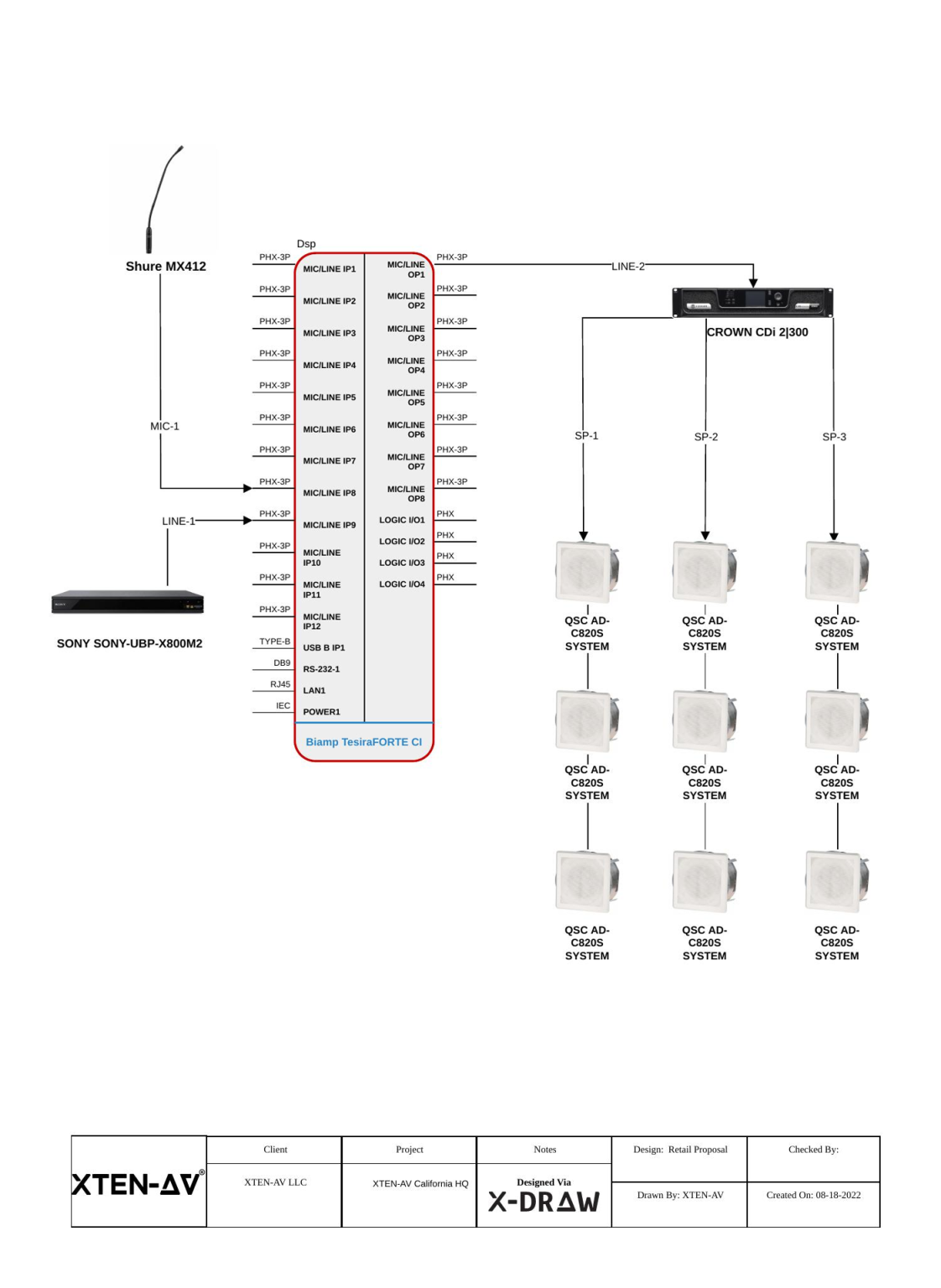 AV Design Templates - XTEN-AV
