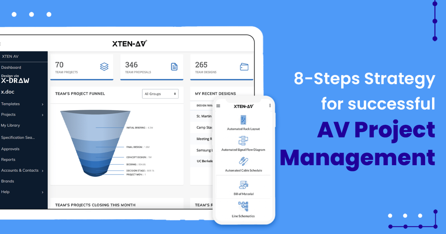 8-Step Successful Strategy for AV Project Management