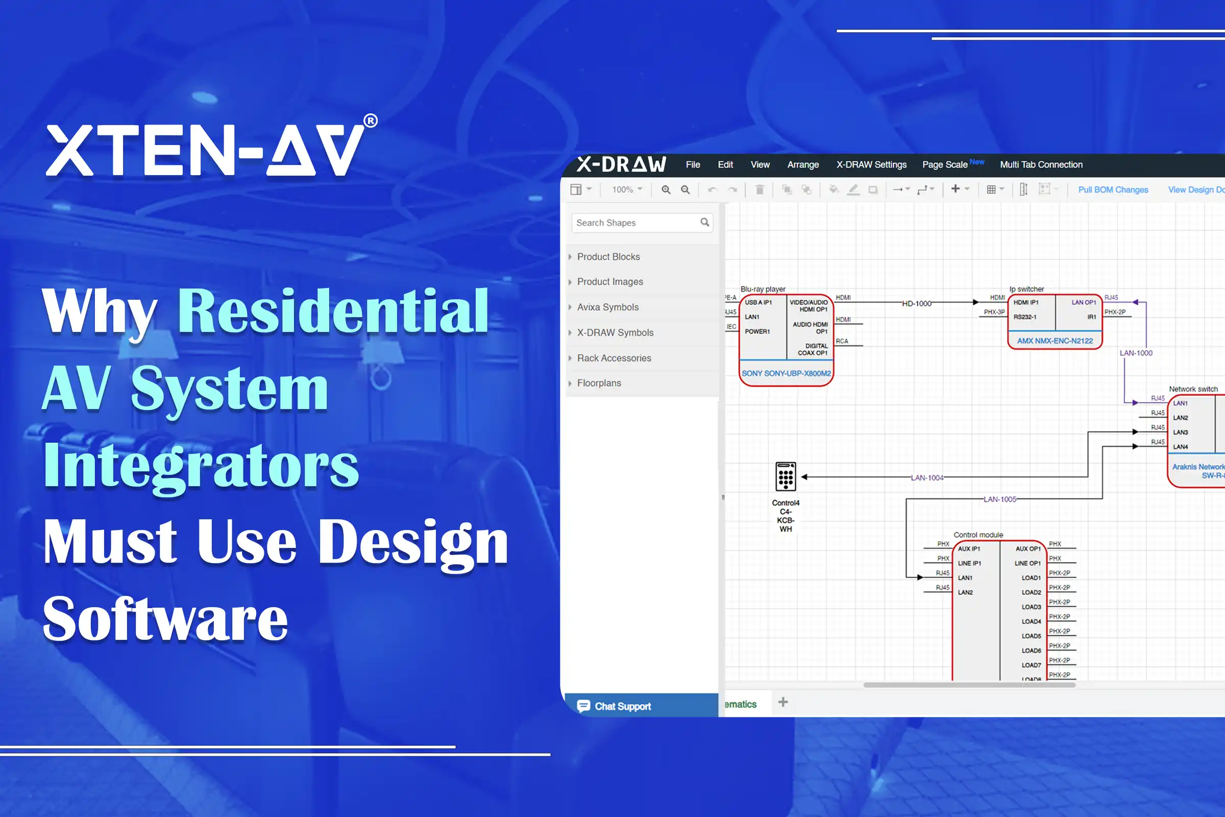 Why Residential AV System Integrators Must Use Design Software