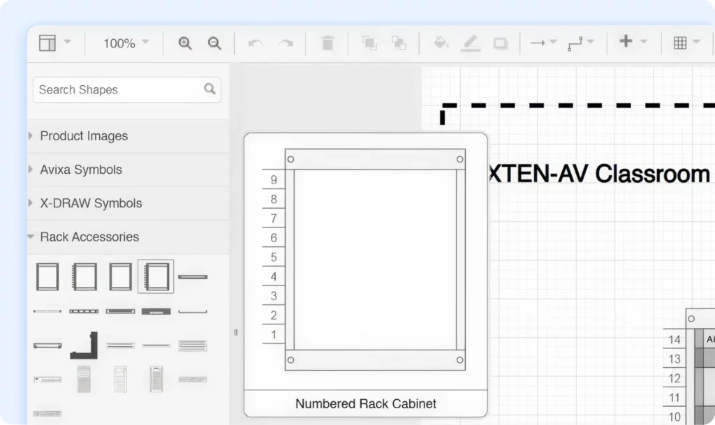 AV Rack design landing page - try XTEN-AV today - XTEN-AV